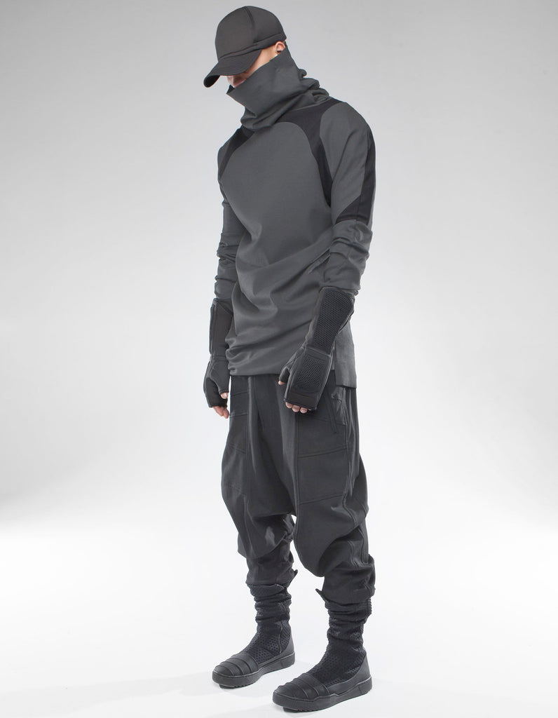 Scale Back High Neck Top – STAND OUT